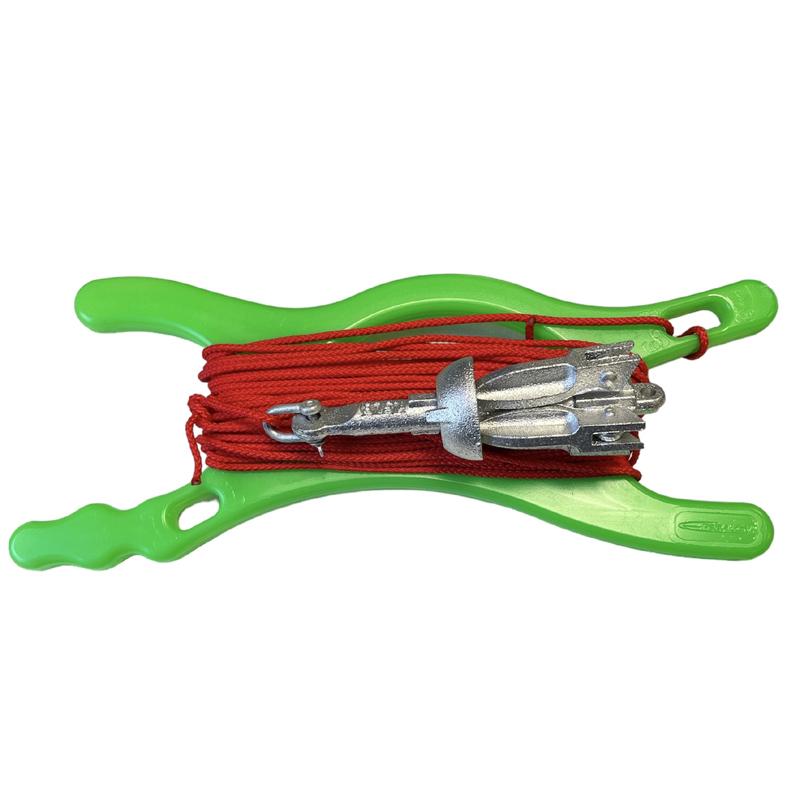 Pack Enrouleur vert + garcette 20M + grappin - SALVIMAR | Ren'Sports